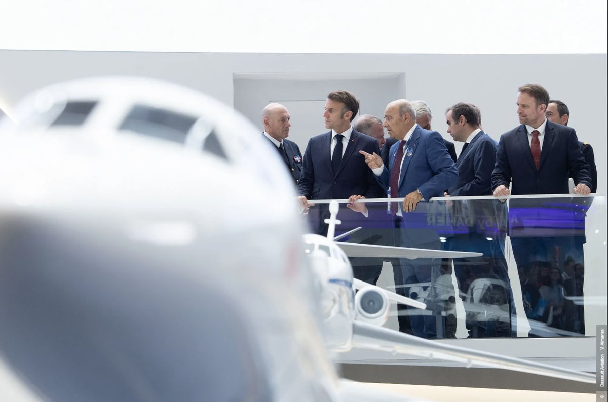 Macron Announces 2026 Space Summit During Paris Air Show Visit ...