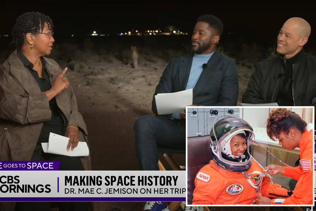 Mae Jemison Corrects CBS's Vladimir Duthiers for Using 'Mankind' in All ...
