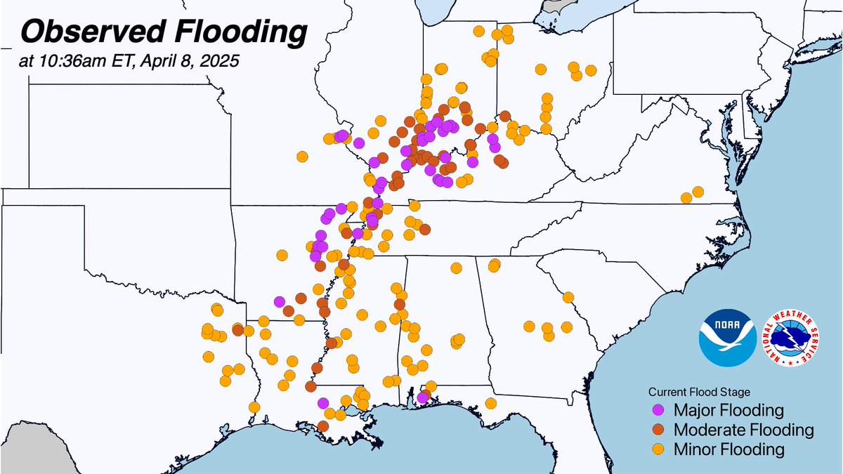 Major Flooding Hits Ohio and Mississippi River Valleys Following 15 ...