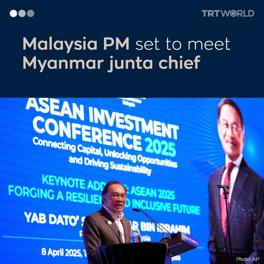 Malaysia’s PM Anwar to Meet Myanmar Junta Leader Min Aung Hlaing in ...