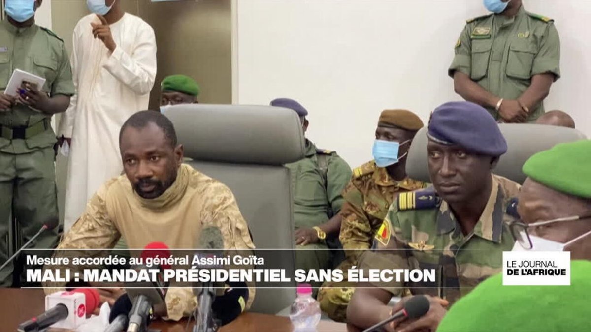 Mali Grants Junta Leader Assimi Goïta Renewable Five-Year Term Starting ...