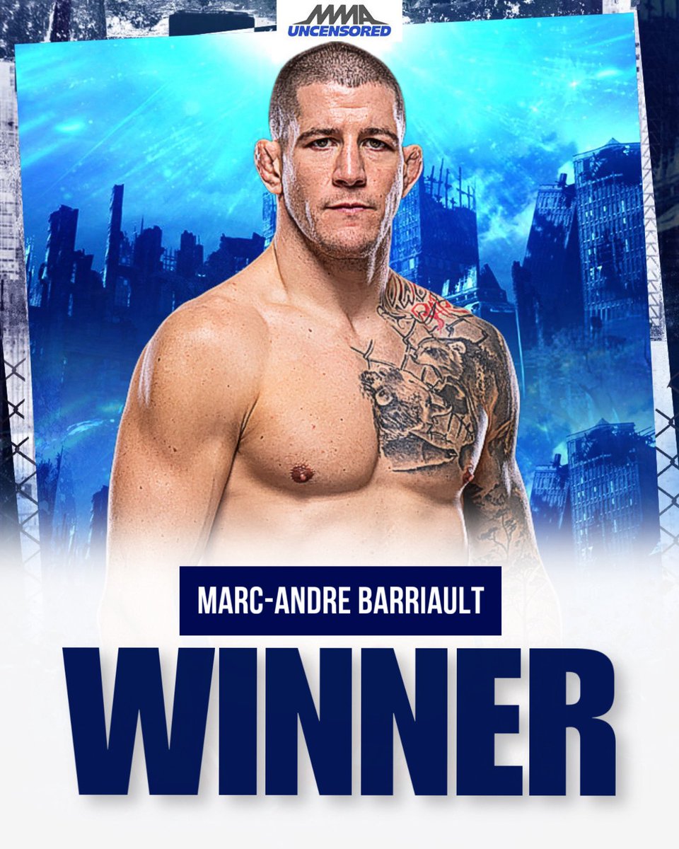 Marc-Andre Barriault Scores First-Round KO of Bruno Silva at UFC 315 in ...