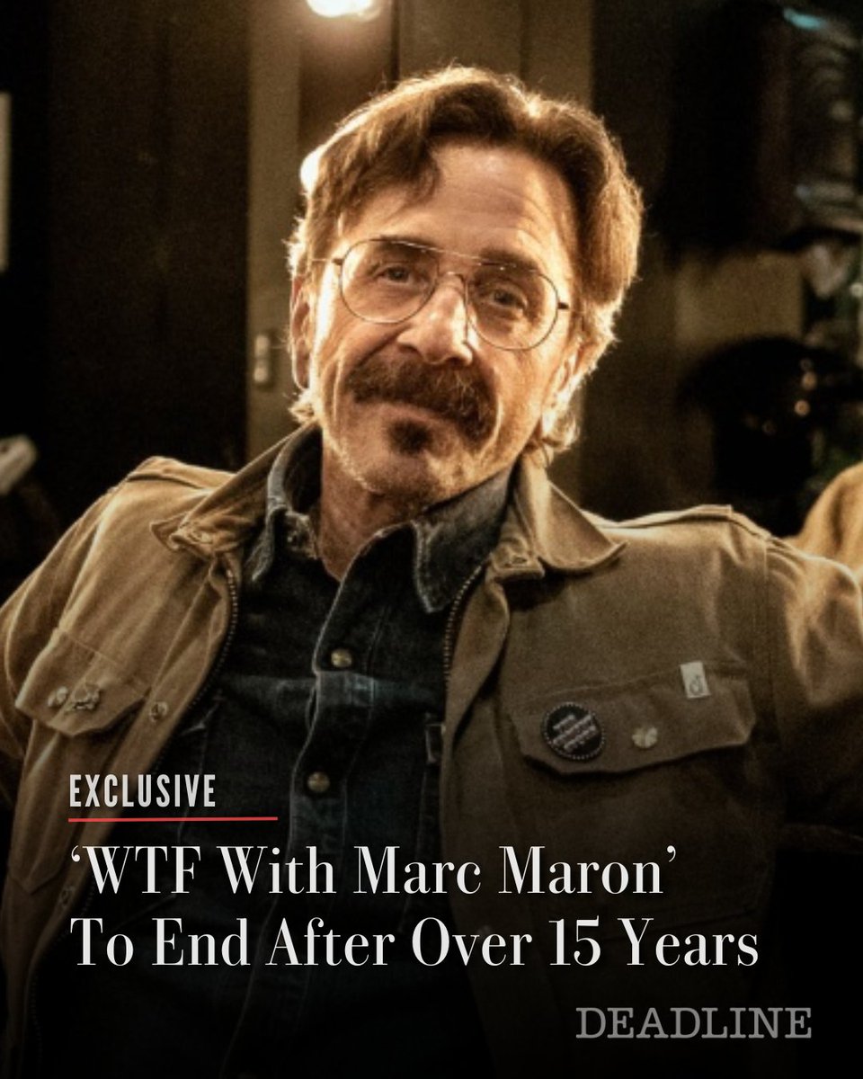 Marc Maron to End 'WTF With Marc Maron' Podcast After Nearly 2,000 Episodes This Fall | DeepNewz ...