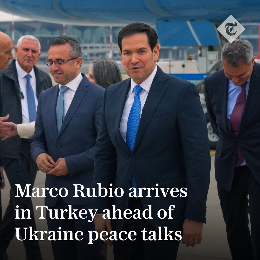 Marco Rubio Arrives in Istanbul on May 16 for First Russia-Ukraine ...