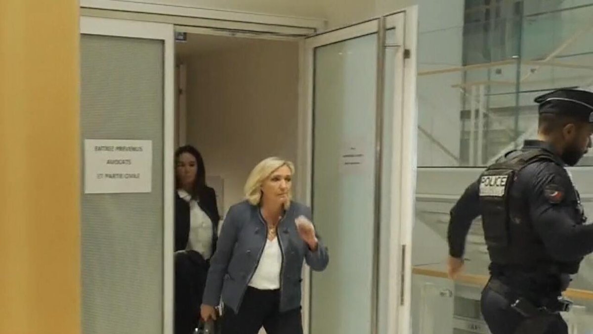 Marine Le Pen Sentenced to Four Years in Prison, Convicted of ...
