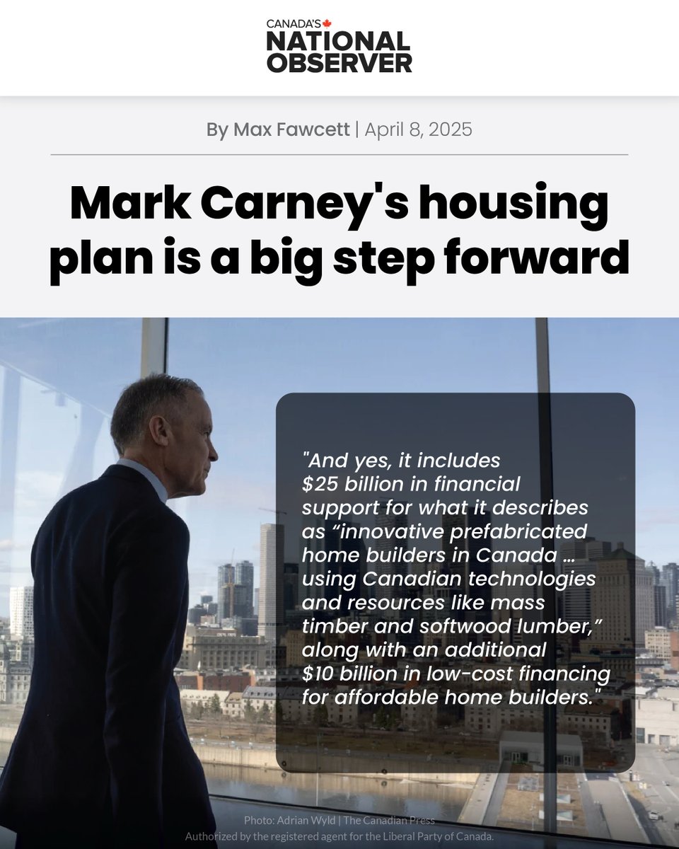 Mark Carney Announces $25 Billion Plan to Double Home Construction with ...