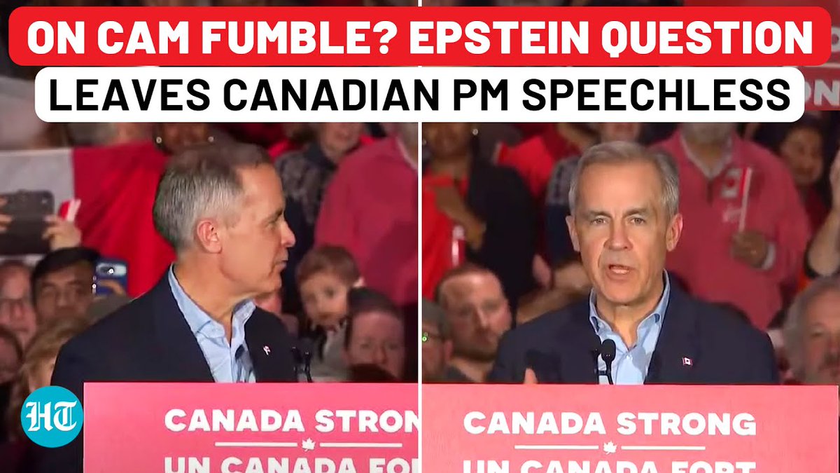 Mark Carney Heckled at Rally Over Jeffrey Epstein Allegations: 'How ...