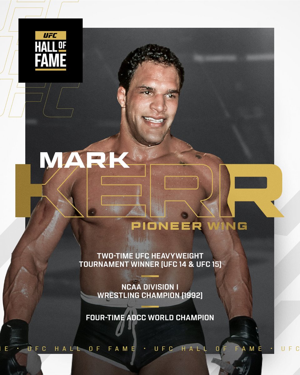Mark Kerr to Join UFC Hall of Fame Pioneer Wing at UFC 316 Ceremony ...