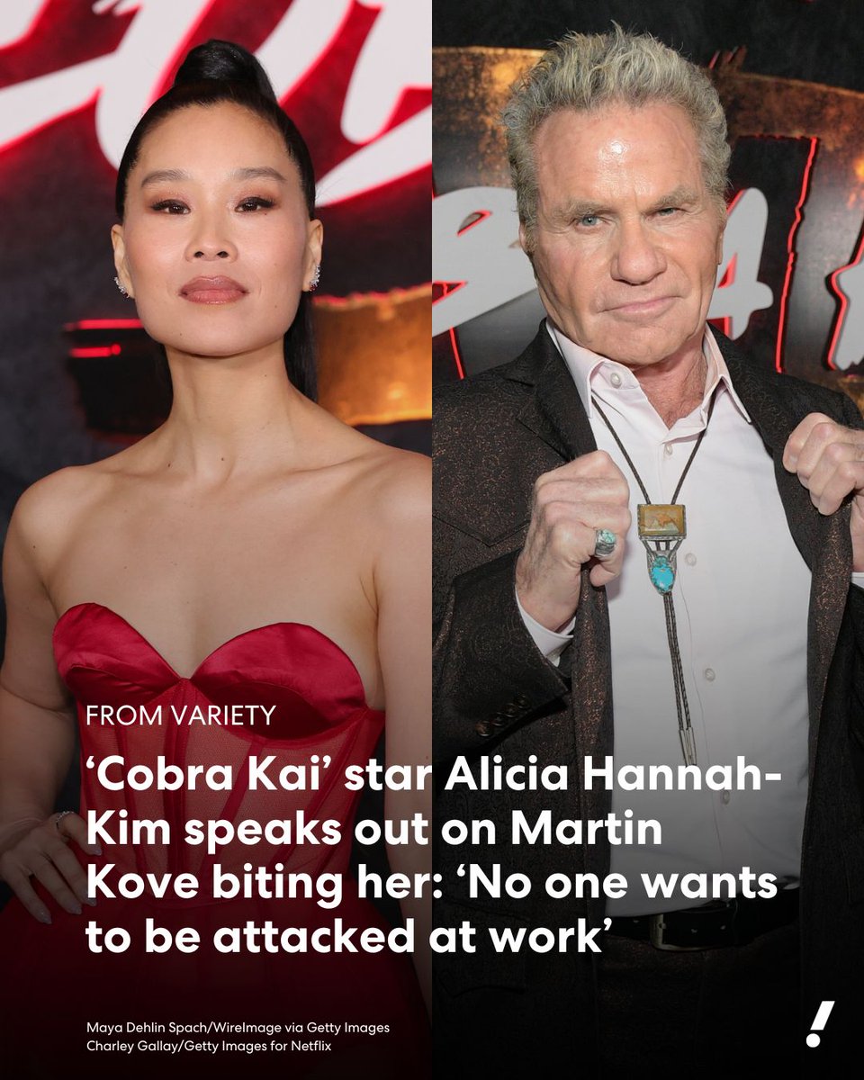 Martin Kove, 78, Apologizes for Biting 'Cobra Kai' Co-Star Alicia Hannah-Kim, Nearly Drawing ...