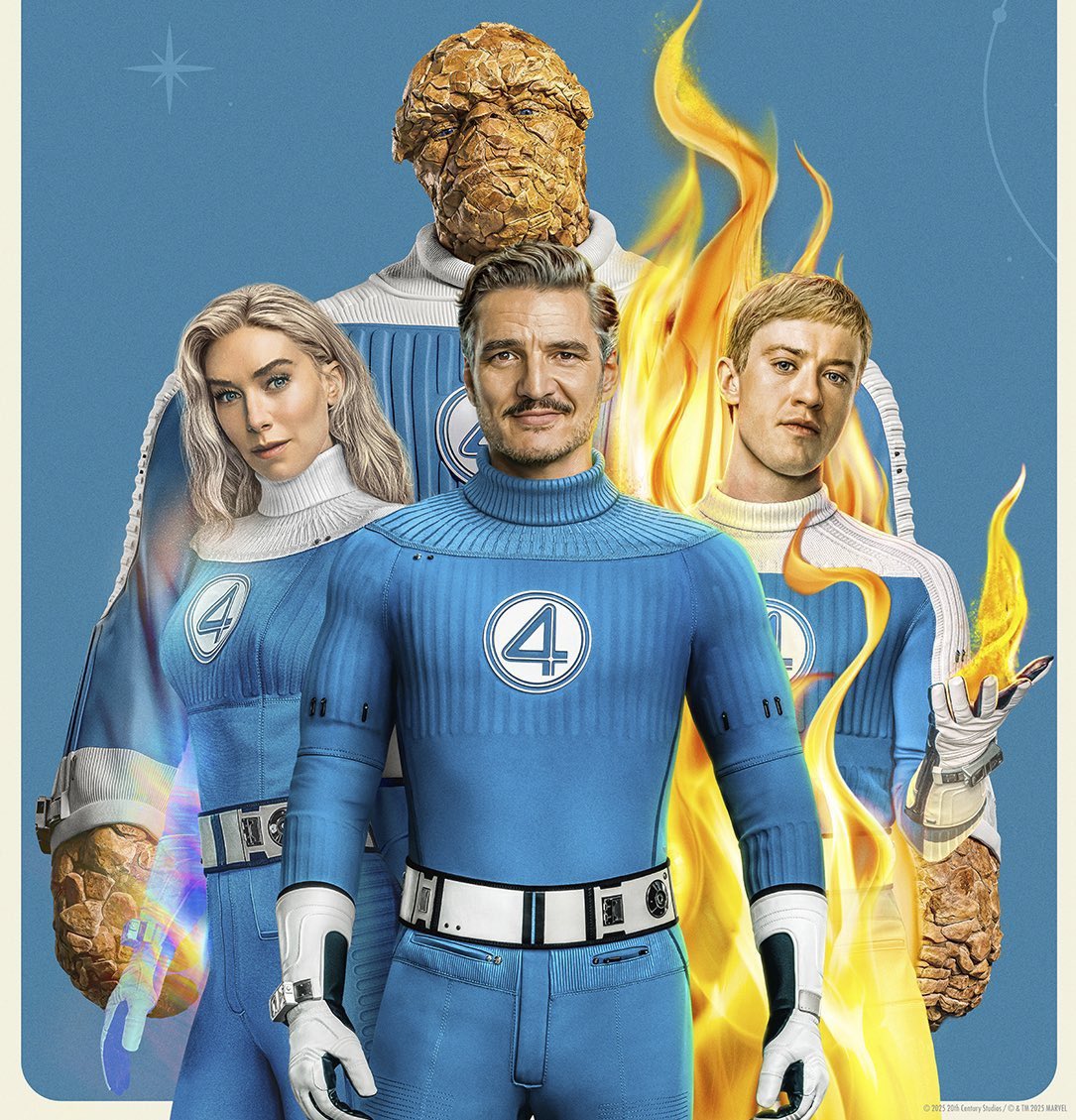 Marvel’s 'The Fantastic Four: First Steps' Starring Pedro Pascal, Vanessa Kirby, Joseph Quinn ...