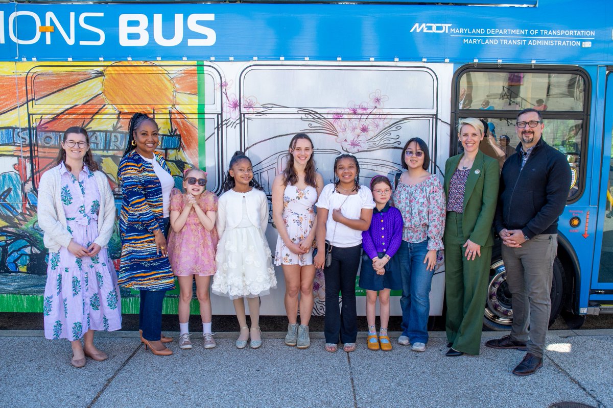 Maryland and Washington Transit Agencies Unveil Earth Day Buses by Six ...