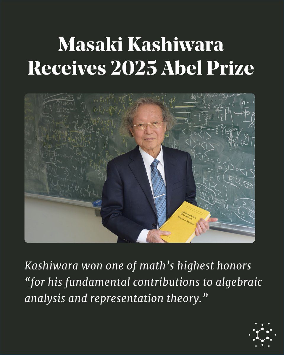 Masaki Kashiwara of Kyoto University Wins 2025 Abel Prize, Dubbed ...