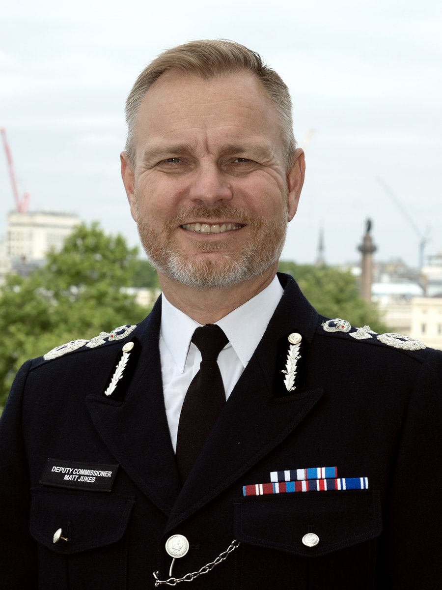 Matt Jukes Confirmed as New Deputy Commissioner of Metropolitan Police ...