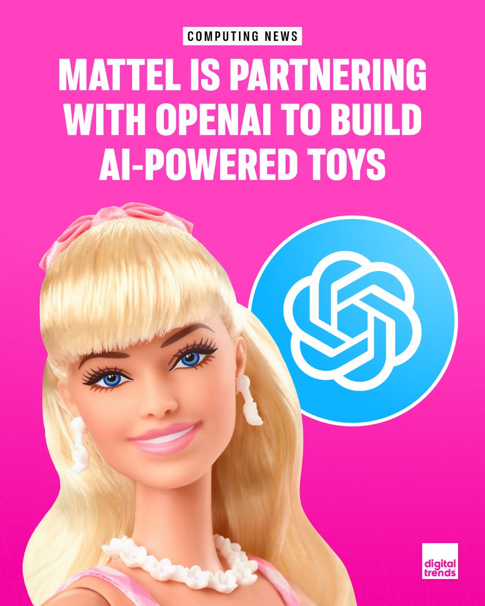Mattel Teams With OpenAI to Debut AI-Powered Toys in 2025 | DeepNewz AI ...