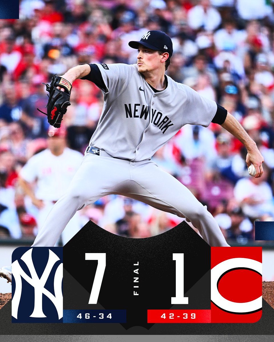 Max Fried First to 10 Wins as Yankees Beat Reds 7-1; Mets Win 12-6 Over ...