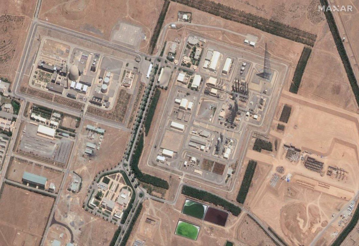 Maxar Images Show No Damage to Iran’s Arak Nuclear Reactor After ...