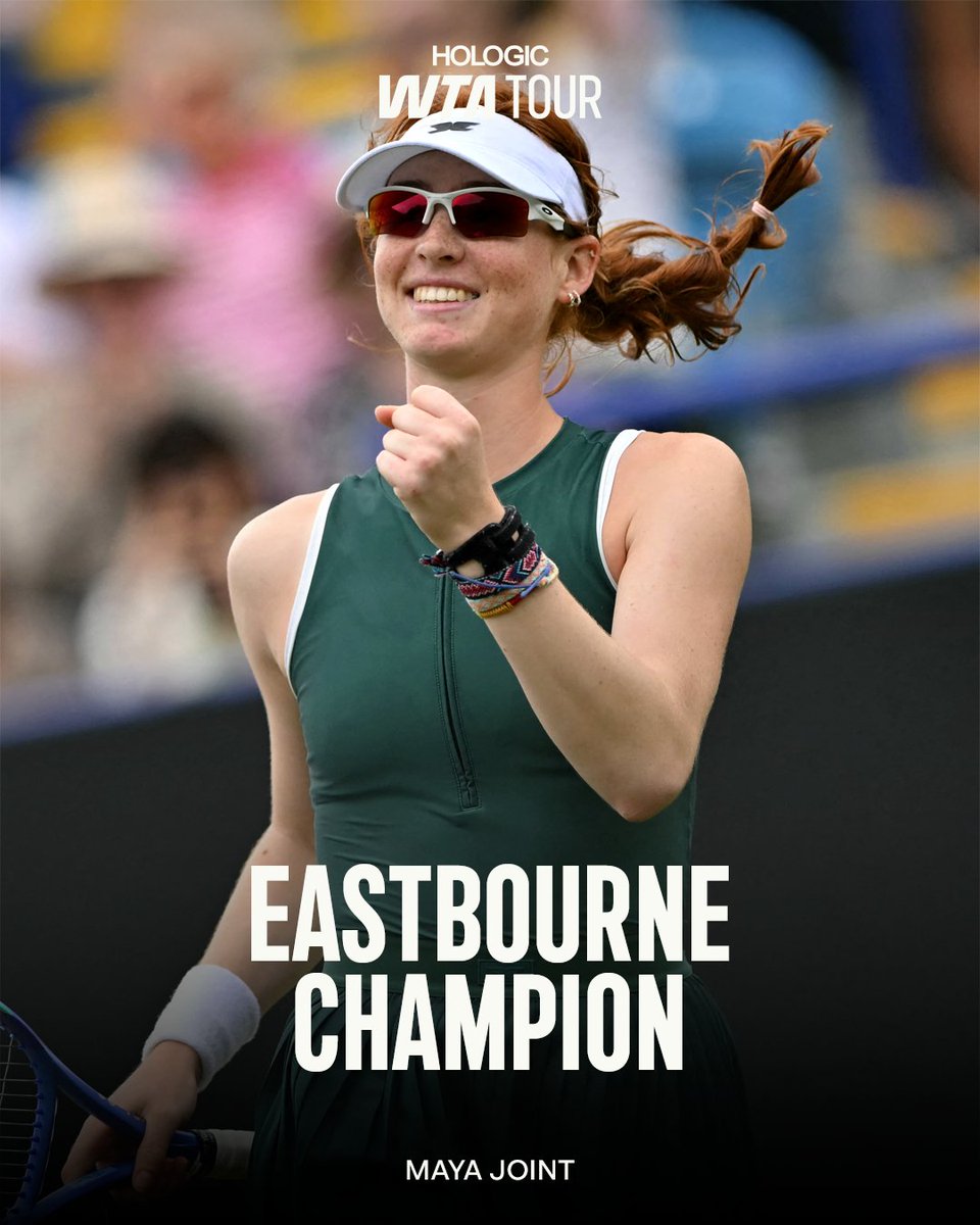 Maya Joint Saves Four Match Points, Wins Eastbourne Open | DeepNewz ...