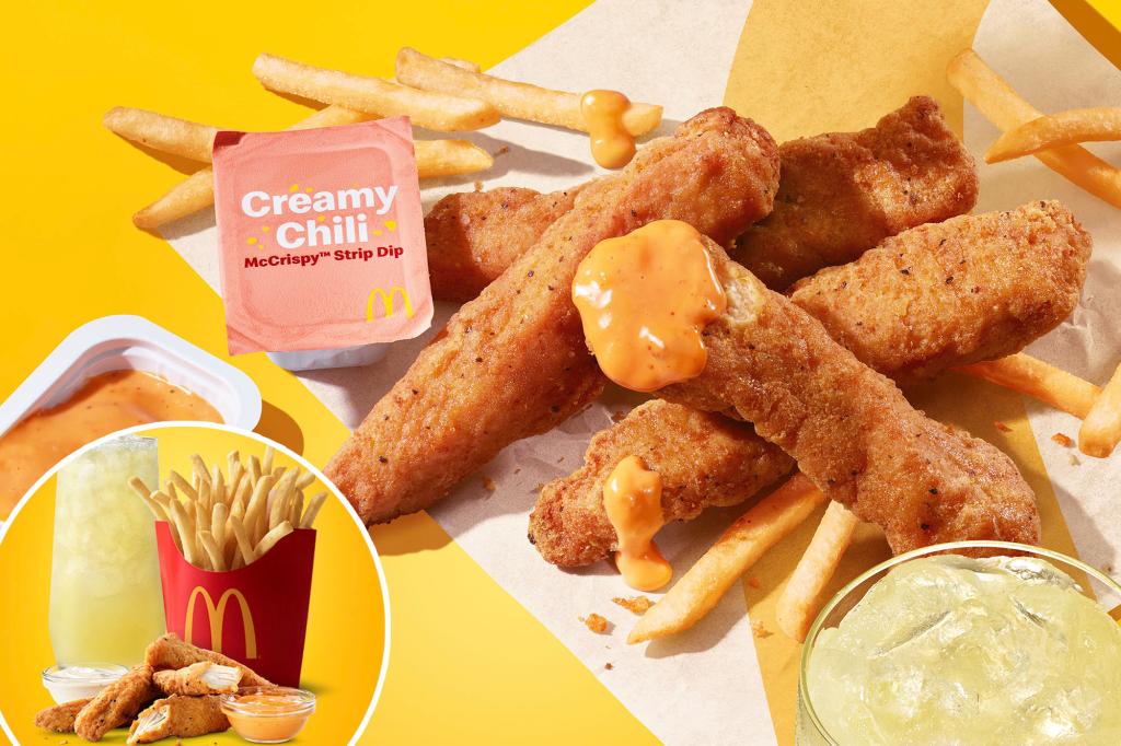 McDonald's Launches McCrispy Strips on May 5 with Creamy Chili Dip ...