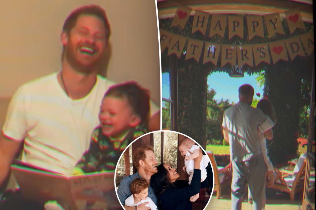 Meghan Markle Shares Rare Instagram Footage of Prince Harry with Archie ...