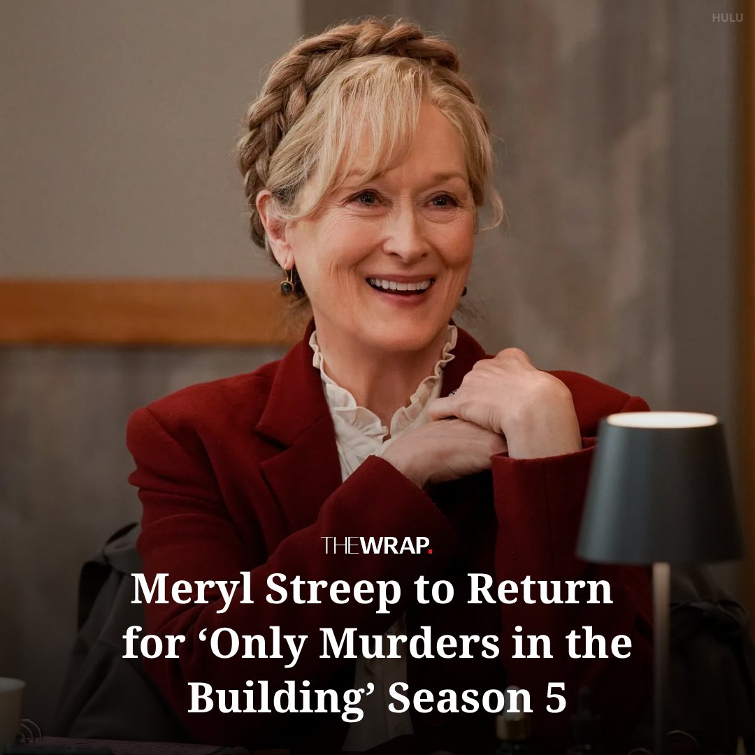 Meryl Streep to Return as Loretta Durkin in Only Murders in the ...