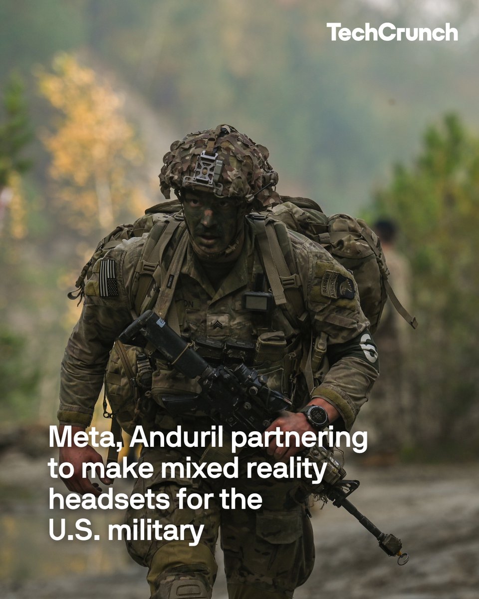 Meta, Anduril Partner on $100 Million Army XR Helmet Bid, Targeting ...