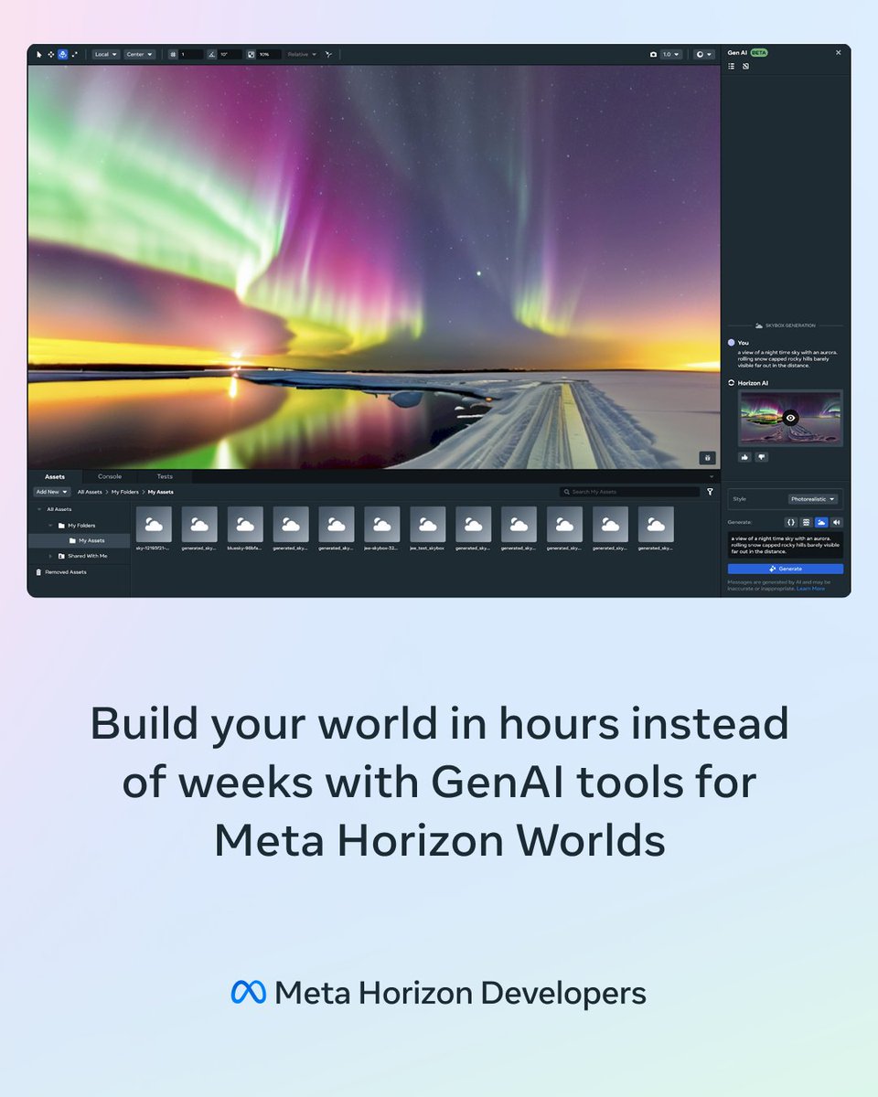 Meta Introduces AI Tools in Horizon Worlds Desktop Editor for Faster 3D Model Creation in U.S ...