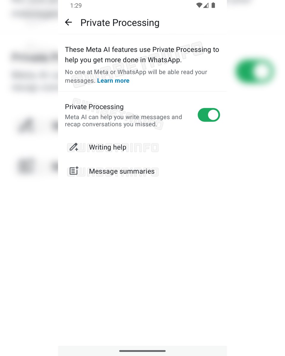 Meta Launches WhatsApp Private Processing for AI Features Like Message ...