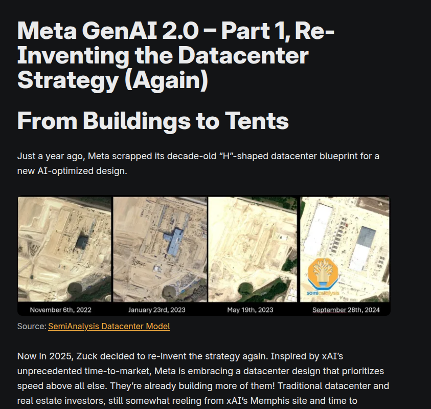 Meta Plans 1-GW ‘Prometheus’, 5-GW ‘Hyperion’ Data Centers for AI Push | DeepNewz AI Products