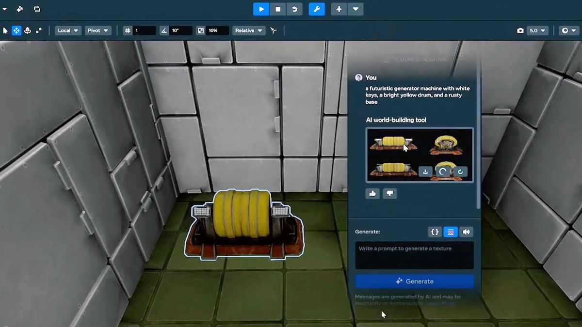 Meta Platforms Adds AI-Generated 3D Meshes and Textures to Horizon ...