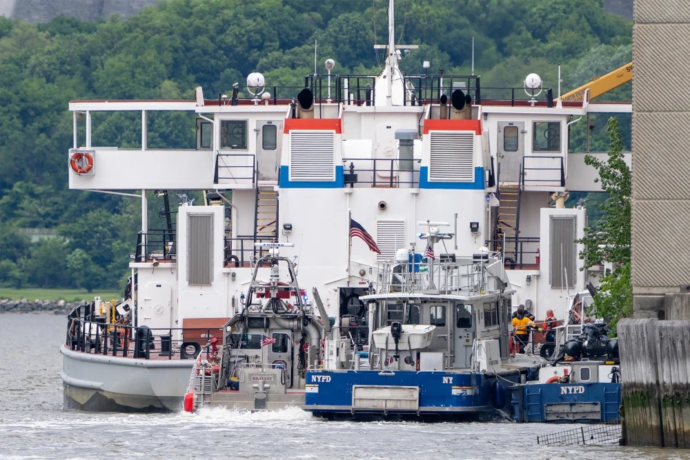 Methane Explosion on Hudson River Sewage Boat Kills Veteran DEP ...