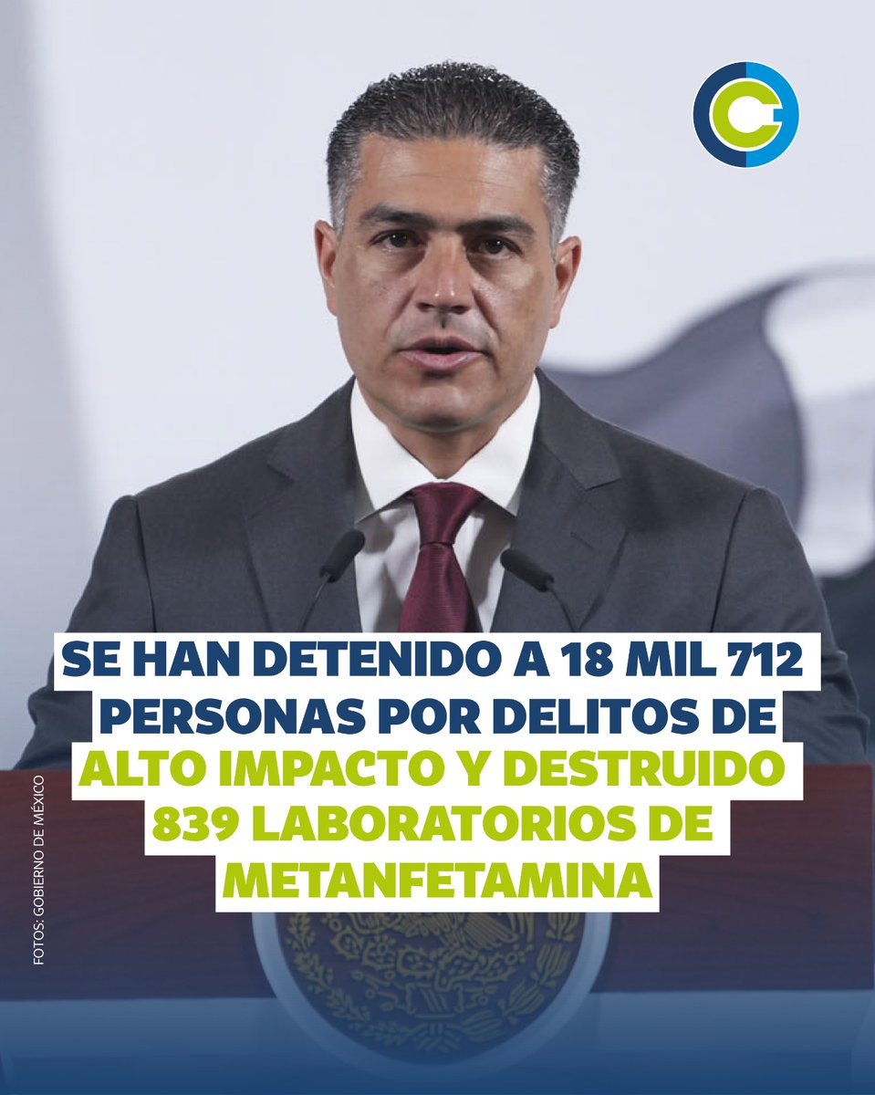 Mexico Detains 18,700+ in Crime Crackdown, Seizes 144 Tons Drugs, 2 ...