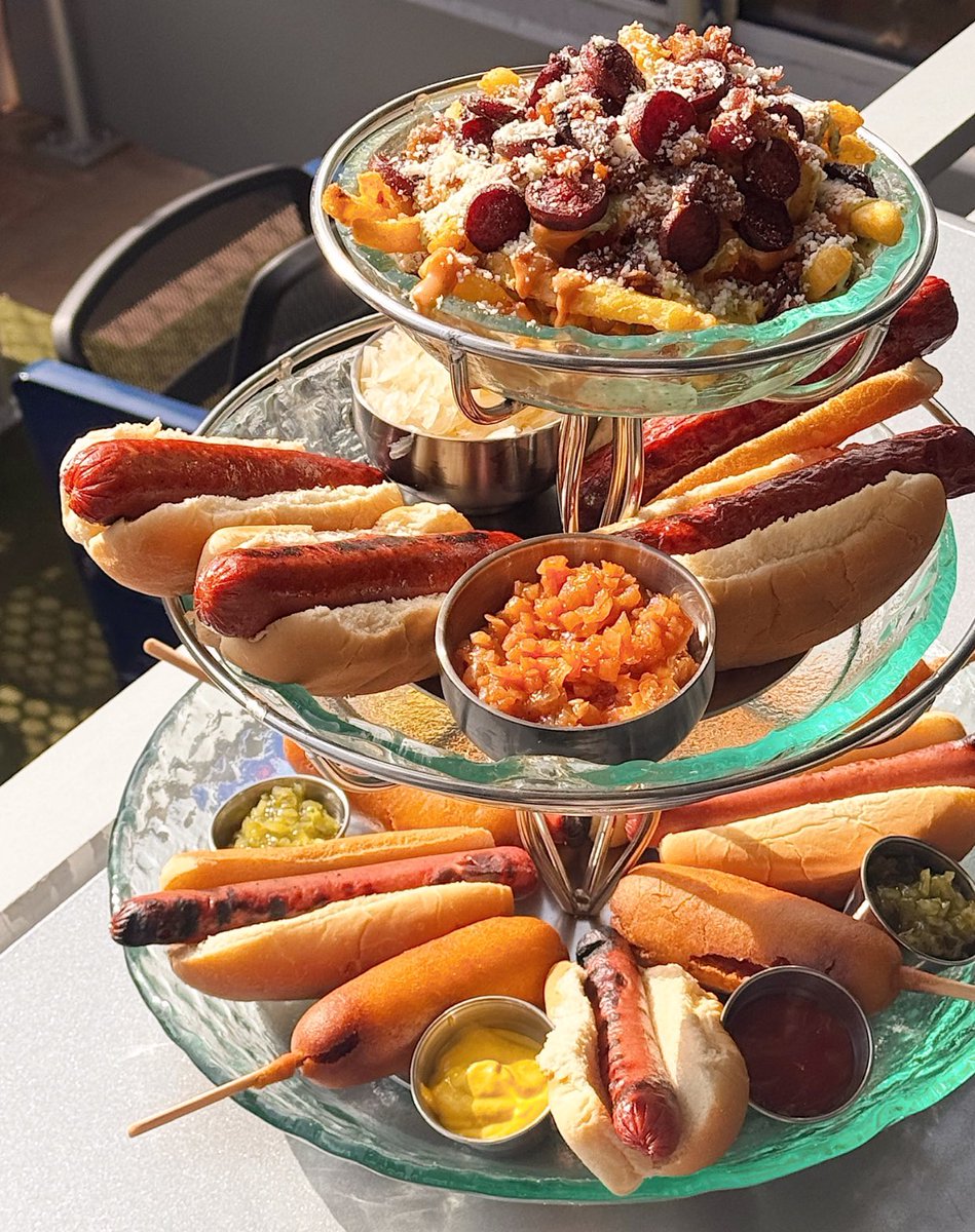 Miami Marlins Introduce 85 Hot Dog Tower With Loaded Salchipapas