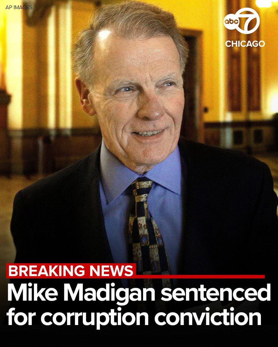 Michael Madigan, Longest-Serving Illinois House Speaker, Sentenced to 7 ...