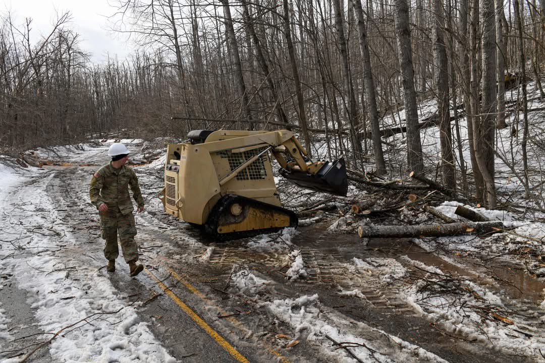 Michigan National Guard Clears 500 Trees in Northern Michigan and Kentucky Recovery from Severe ...