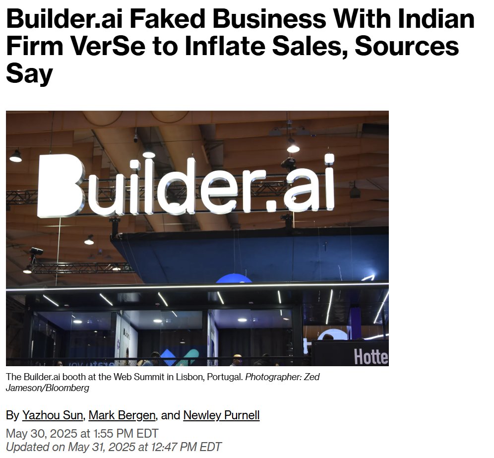 Microsoft-Backed British Startup Builder AI Files Bankruptcy After Fake ...