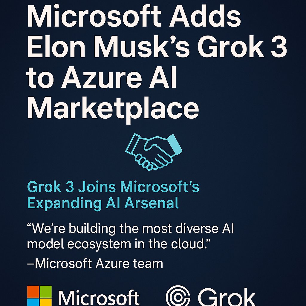 Microsoft Integrates Grok 3 into Azure AI Foundry, Enhancing Windows 11 ...