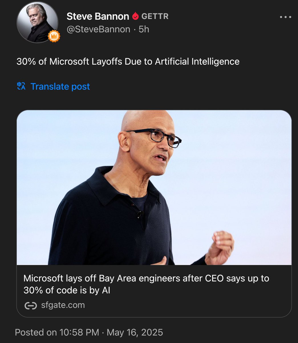 Microsoft Lays Off 6,000 Employees, 3% of Workforce, as AI Writes 30% ...