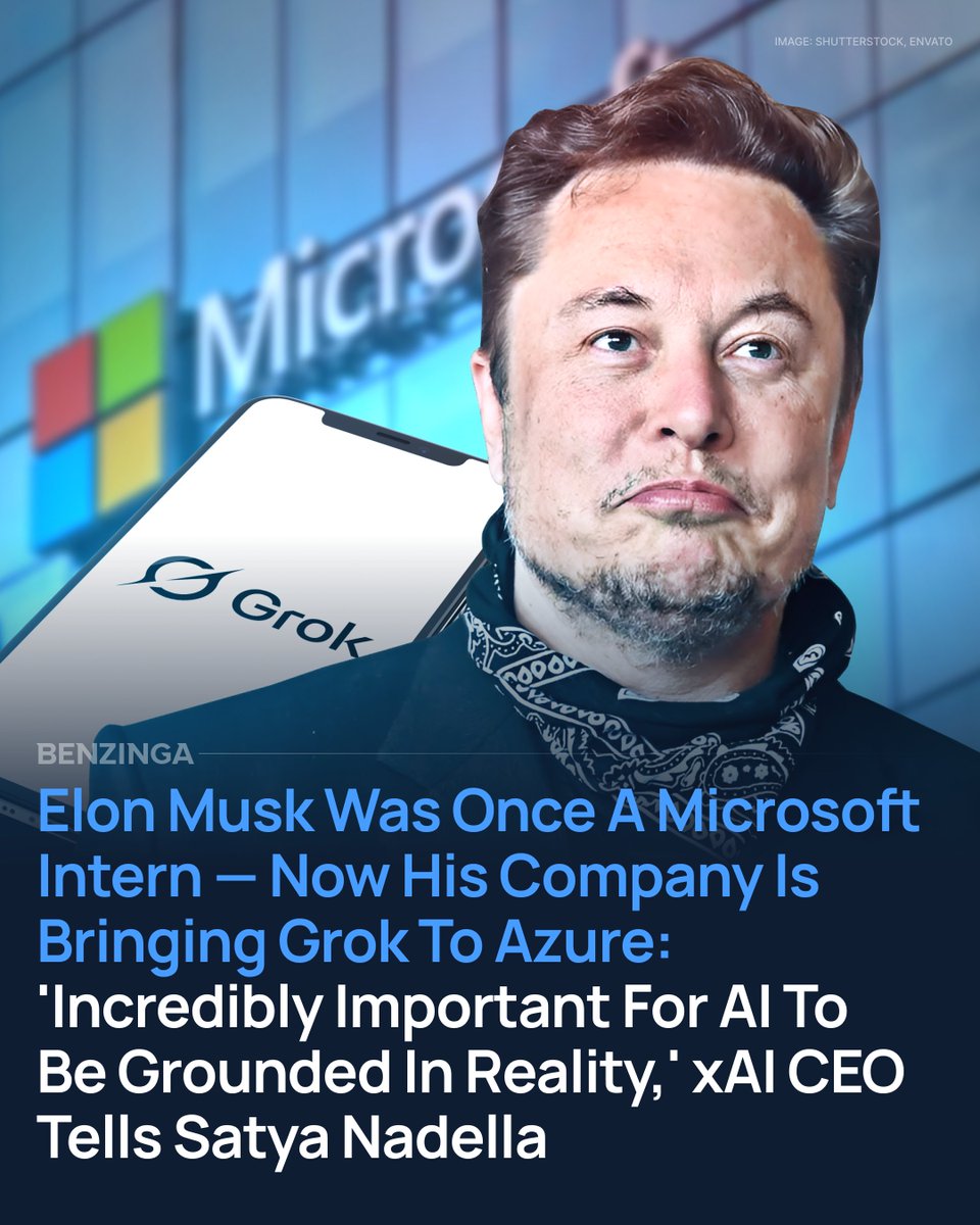 Microsoft Partners With Elon Musk’s xAI on Azure, Hosts Grok Chatbot ...