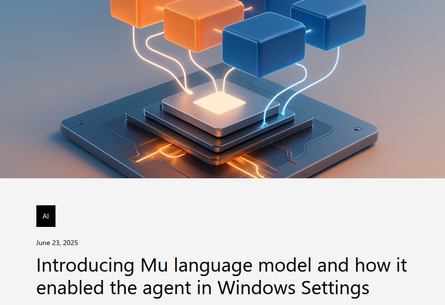 Microsoft Unveils On-Device “Mu” Model to Accelerate Windows 11 ...