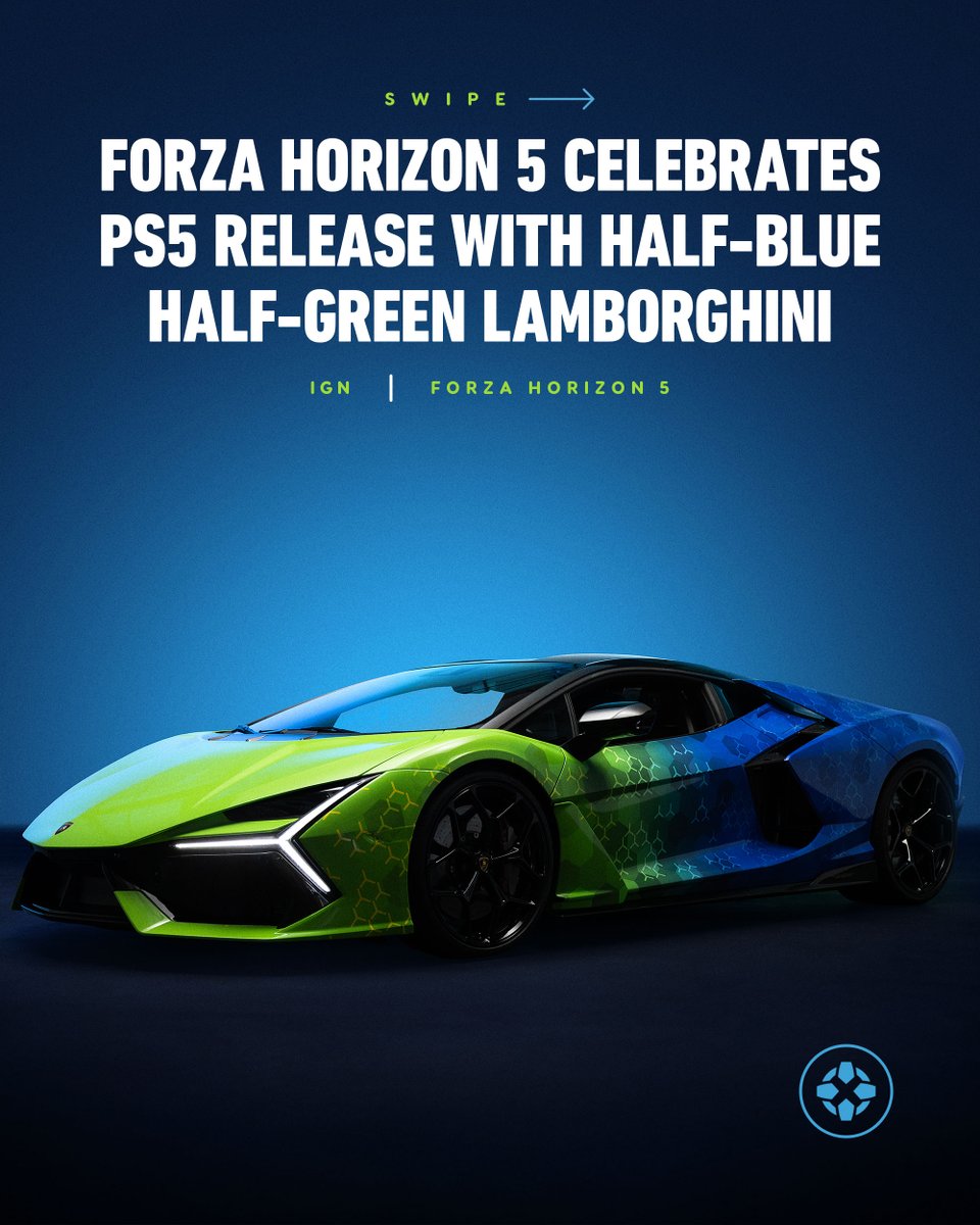Microsoft Xbox and Lamborghini Unveil Green-to-Blue Lamborghini ...