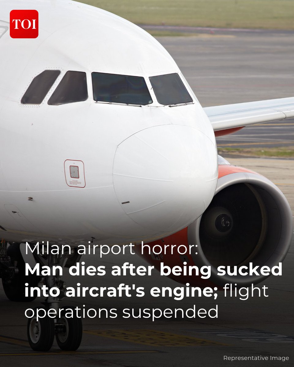 Milan Bergamo Airport Halts Flights After Intruder Dies in Jet Engine ...
