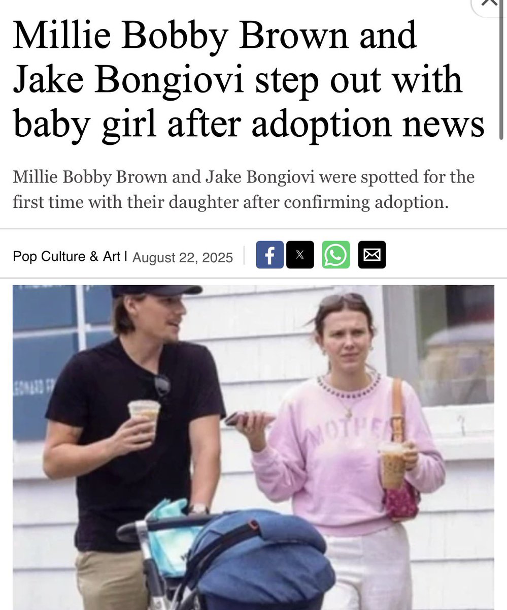 Millie Bobby Brown, 21, and Jake Bongiovi, Son of Jon Bon Jovi, Adopt ...