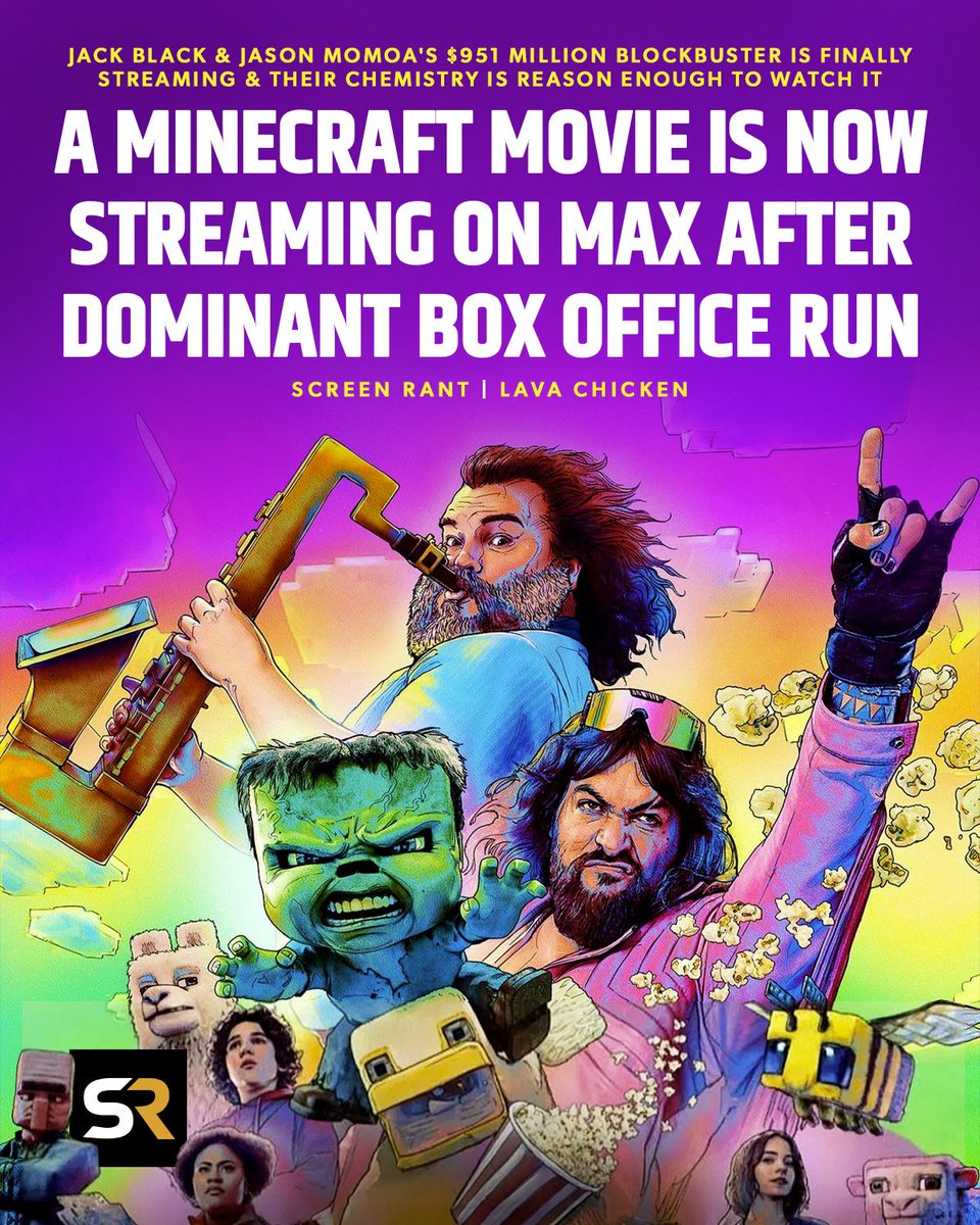 Minecraft Movie, Highest-Grossing Film of 2025, Streams on Max June 20 ...