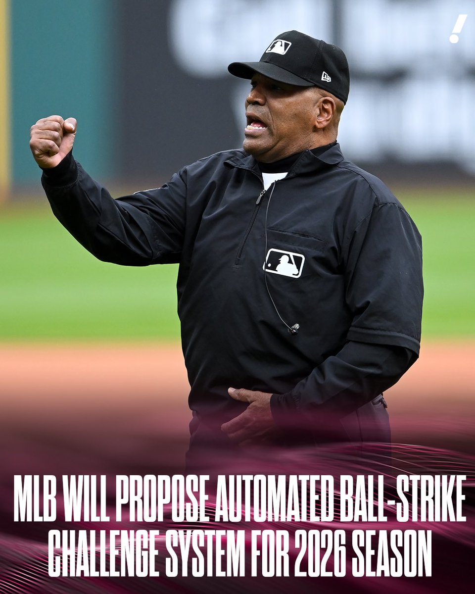 MLB Commissioner Rob Manfred Proposes Automated Ball-Strike Challenge System for 2026 With Two ...