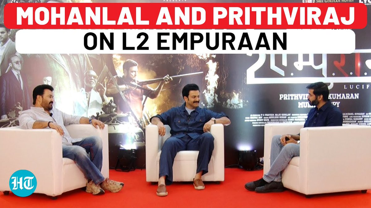 Mohanlal and Prithviraj Discuss 'L2: Empuraan', Set for March 30 Release with Massive Advance ...