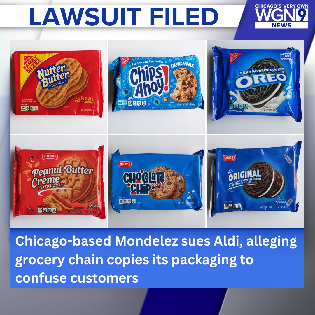 Mondelez Sues Aldi in Illinois Over Alleged Copycat Packaging of Oreos ...