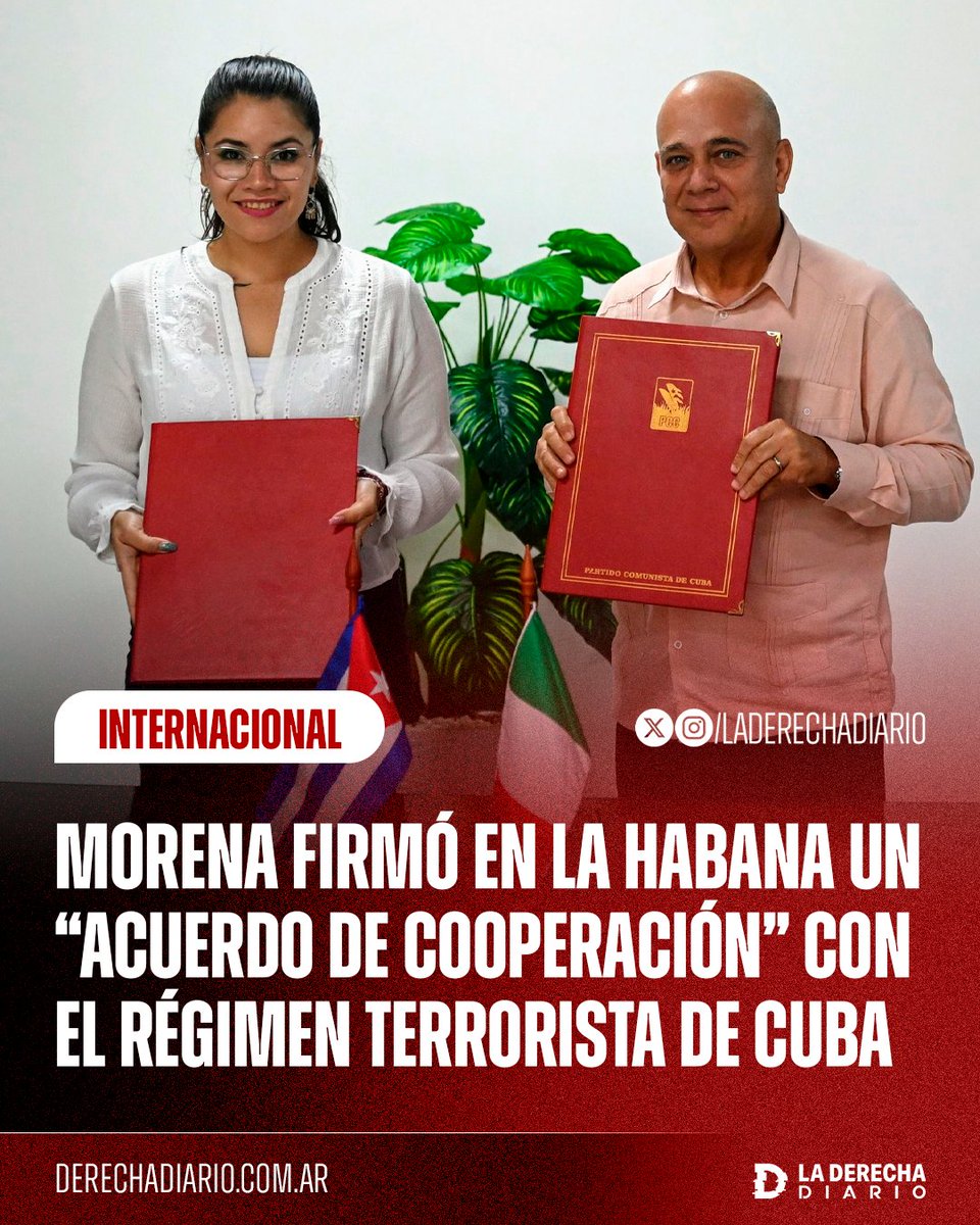 Morena Signs Cooperation Agreement With Cuban Communist Party, Led by ...