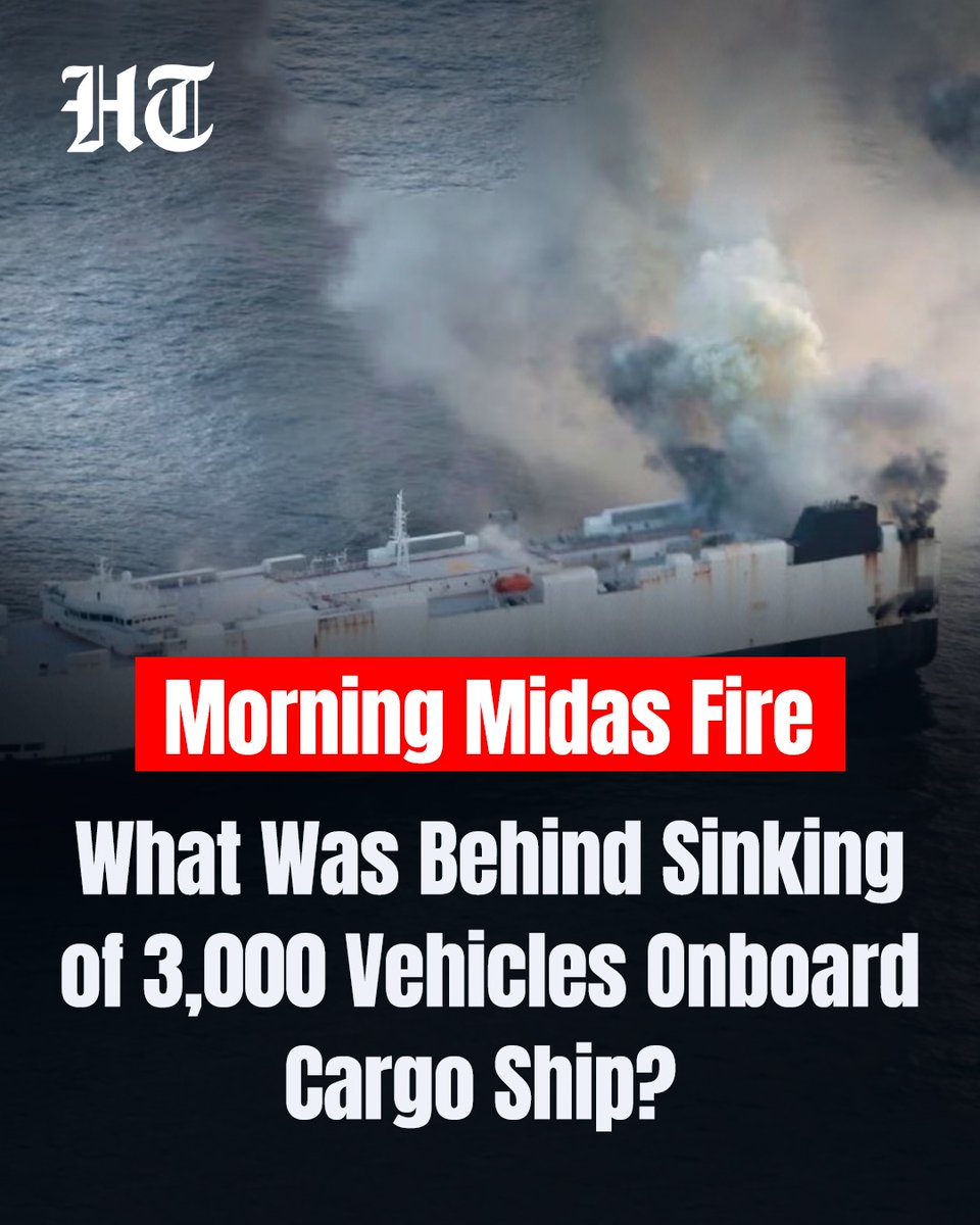 Morning Midas Sinks Off Alaska With 3,000 Cars After Weeks-Long Fire | DeepNewz Automobile