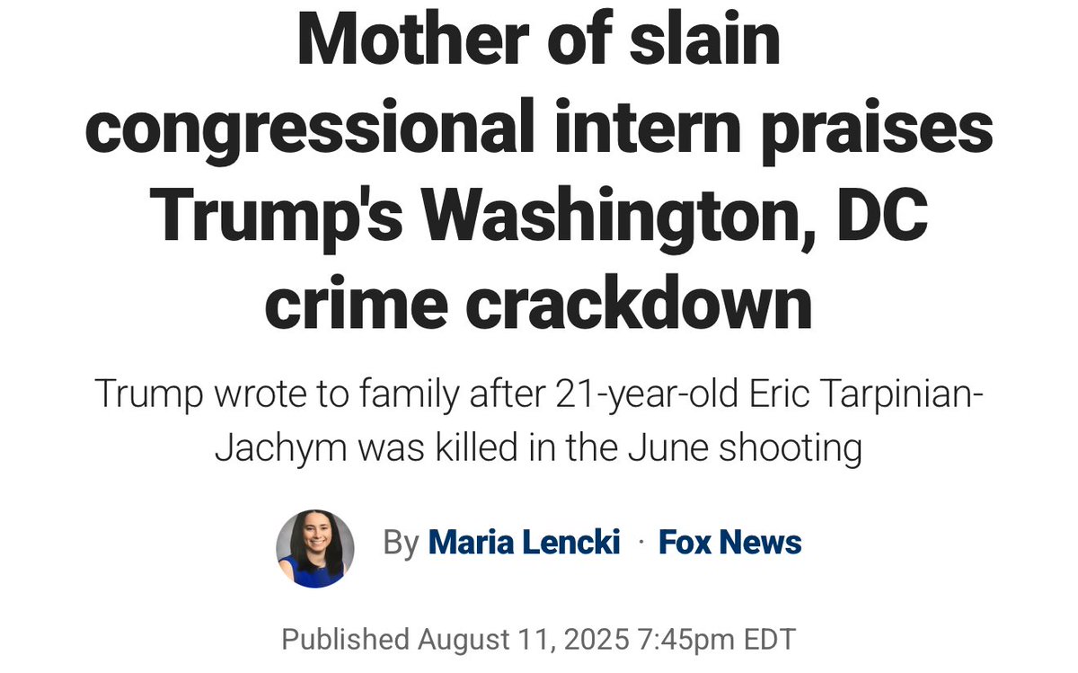 Mother of 21-Year-Old Intern Eric Tarpinian-Jachym Killed in Summer ...