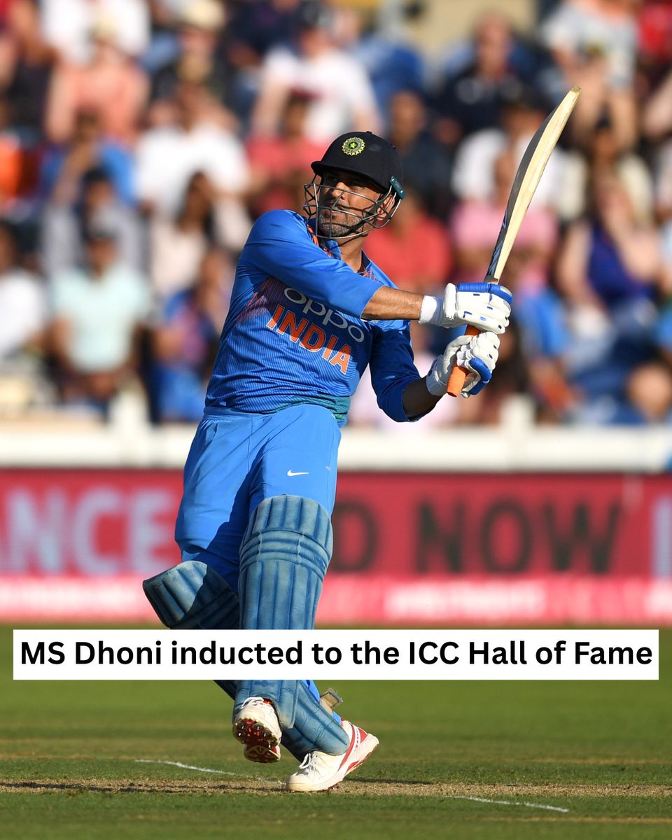 MS Dhoni, 11th Indian, Among Seven Inducted Into ICC Hall of Fame in ...